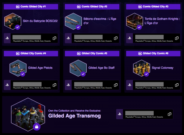 Gotham Knights Gilded City Codes